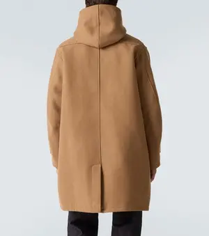 Visvim Commodore Wool And Linen Duffle Coat