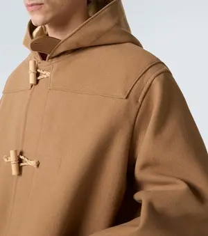 Visvim Commodore Wool And Linen Duffle Coat