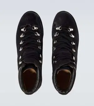 Junya Watanabe Calf Hair Lace-up Boots