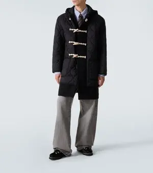 Junya Watanabe Calf Hair Lace-up Boots