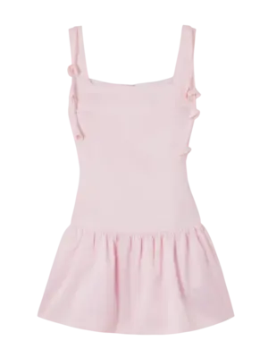 SELF-PORTRAIT Embellished Taffeta Mini Dress