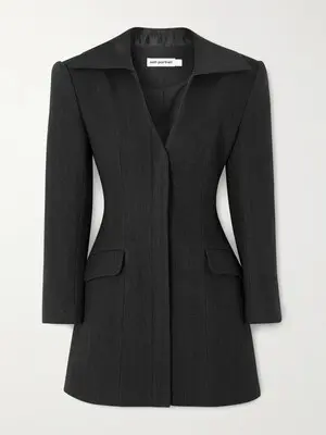 SELF-PORTRAIT Wool-blend Mini Dress