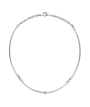 SPINELLI KILCOLLIN Helio Tria Diamond Necklace - Silver
