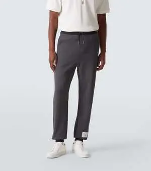 Thom Browne 4-bar Cotton Jersey Sweatpants