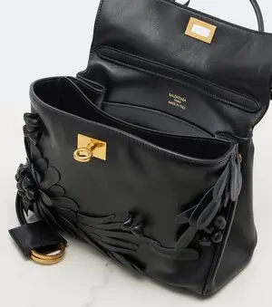 Balenciaga Rodeo Mini Leather Tote - Black