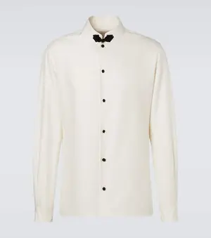 Valentino Garavani Silk Shantung Shirt