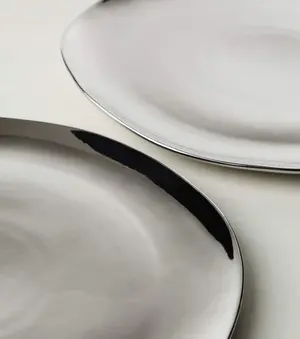 BITOSSI Set Of 4 Porcelain Dinner Plates