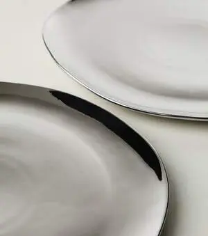 BITOSSI Set Of 4 Porcelain Dinner Plates