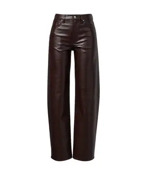 AGOLDE Arc Jean Wide-leg Pants - Burgundy
