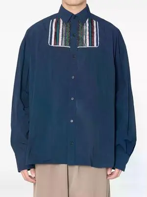Kolor Ribbon-embellished Shirt