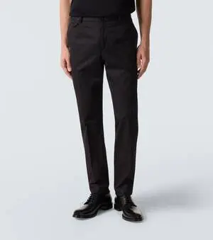 Dolce & Gabbana Cotton-blend Slim Trousers