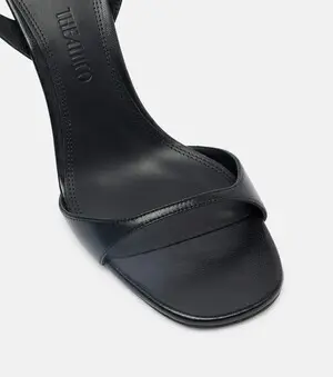 Attico Ora 95 Leather Sandals