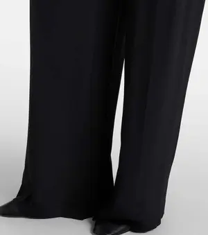 JOSEPH Hulin Silk Crêpe De Soie Wide-leg Pants