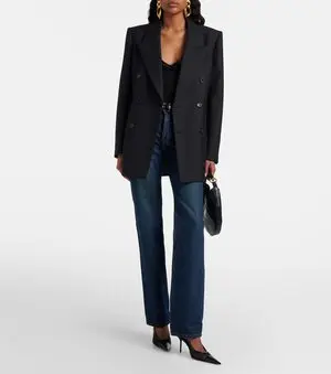 Saint Laurent Double-breasted Wool Blazer