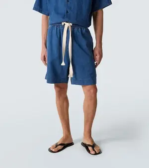 Commas Denim Bermuda Shorts