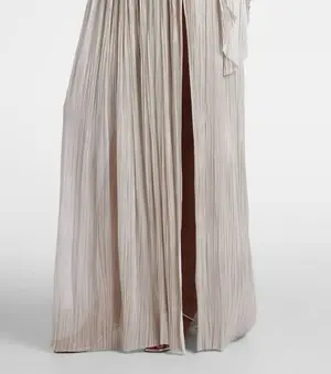 MARIA LUCIA HOHAN Draped Silk Gown