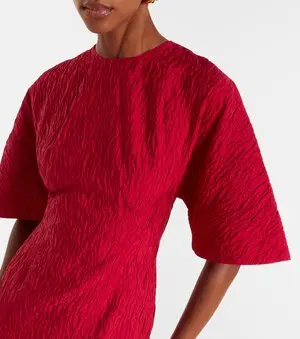 ROKSANDA Falah Cloqué Midi Dress