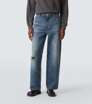 Our Legacy Vast Cut High-rise Wide-leg Jeans - Blue
