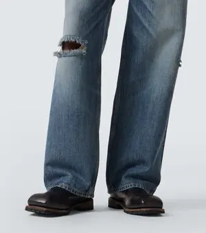 Our Legacy Vast Cut High-rise Wide-leg Jeans - Blue