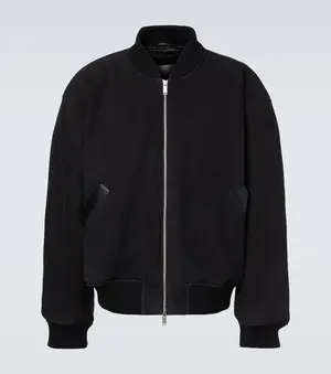 Studio Nicholson X Aaron Levine Berkeley Suede Bomber Jacket