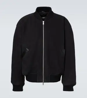 Studio Nicholson X Aaron Levine Berkeley Suede Bomber Jacket