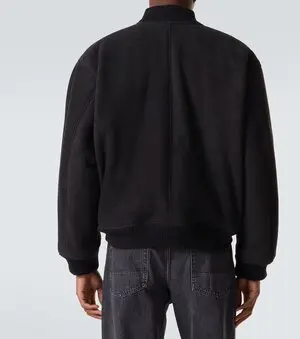 Studio Nicholson X Aaron Levine Berkeley Suede Bomber Jacket