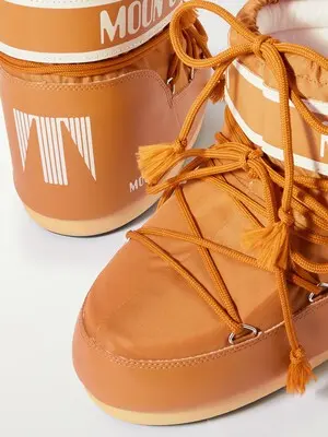 Moon Boot Icon Low Shell Snow Boots - Brown
