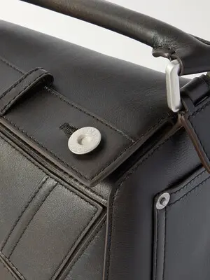 Loewe Puzzle Panta Small Shoulder Bag - Brown
