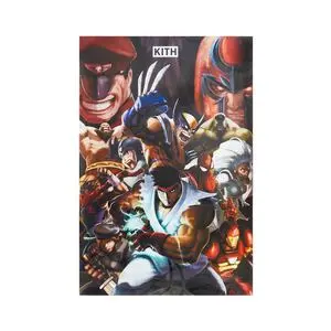 Kith X Marvel Capcom Poster Poster - Multicolor