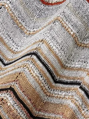 Missoni Sequin-embellished Striped Crochet-knit Wide-leg Pants - Multi