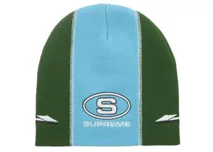Supreme Racing Panel Beanie - Green