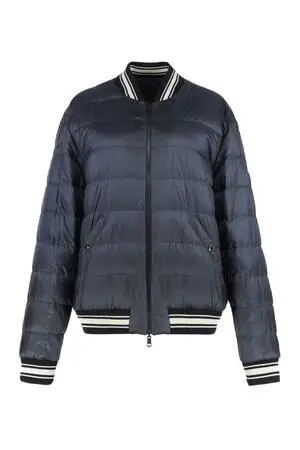 Moncler Padded Reversible Bomber Jacket - Blue
