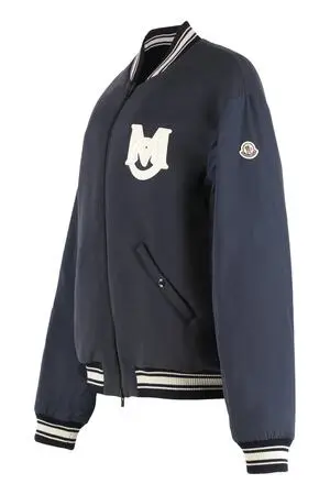 Moncler Padded Reversible Bomber Jacket - Blue