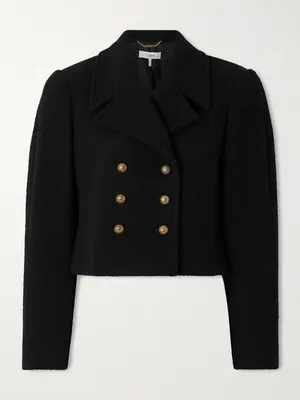 Chloé Double-breasted Wool-blend Jacket