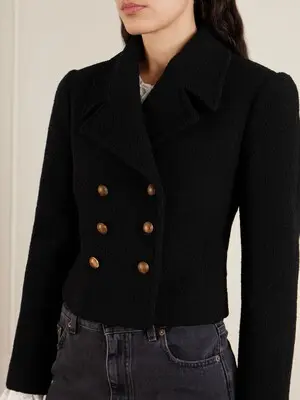 Chloé Double-breasted Wool-blend Jacket