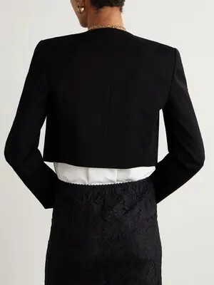 Chloé Cotton-blend Lace Midi Skirt