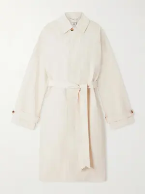 Calvin Klein Marisol Cotton-blend Coat - Neutrals