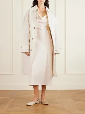 Calvin Klein Marisol Cotton-blend Coat - Neutrals
