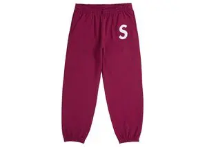 Supreme Logo Sweatpant - Red