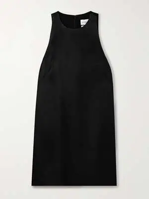 Brandon Maxwell The Joelle Wool And Silk-blend Mini Dress