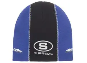 Supreme Racing Panel Beanie - Blue