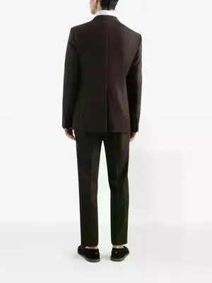 Dolce & Gabbana Taormina Double-breasted Blazer - Brown