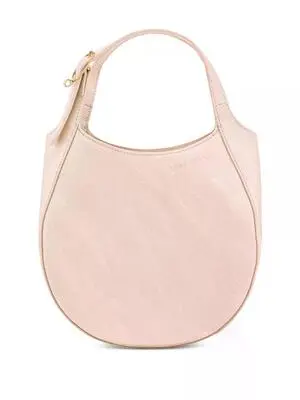 Longchamp Le Foulonné Small Grained-leather Tote - Neutrals