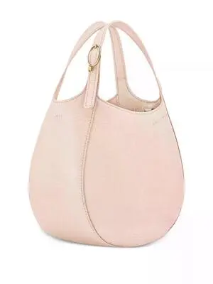 Longchamp Le Foulonné Small Grained-leather Tote - Neutrals