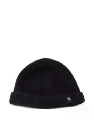 LGN LOUIS GABRIEL NOUCHI Fluffy Knit Bonnet - Black