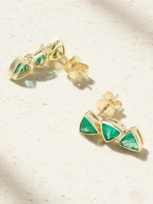 ANITA KO 18-karat Emerald Earrings