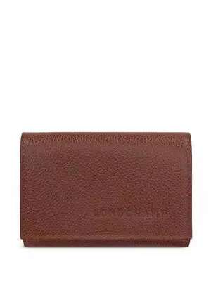 Longchamp Le Foulonné Compact Wallet - Brown