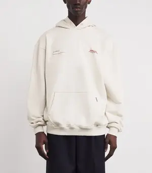 REPRESENT Cotton Patron Of The Club Hoodie - Ivory