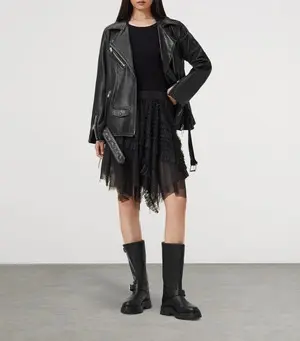 ALLSAINTS Mini Tulle Skirt - Black