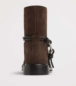 Bottega Veneta Leather James Ankle Boots - Brown